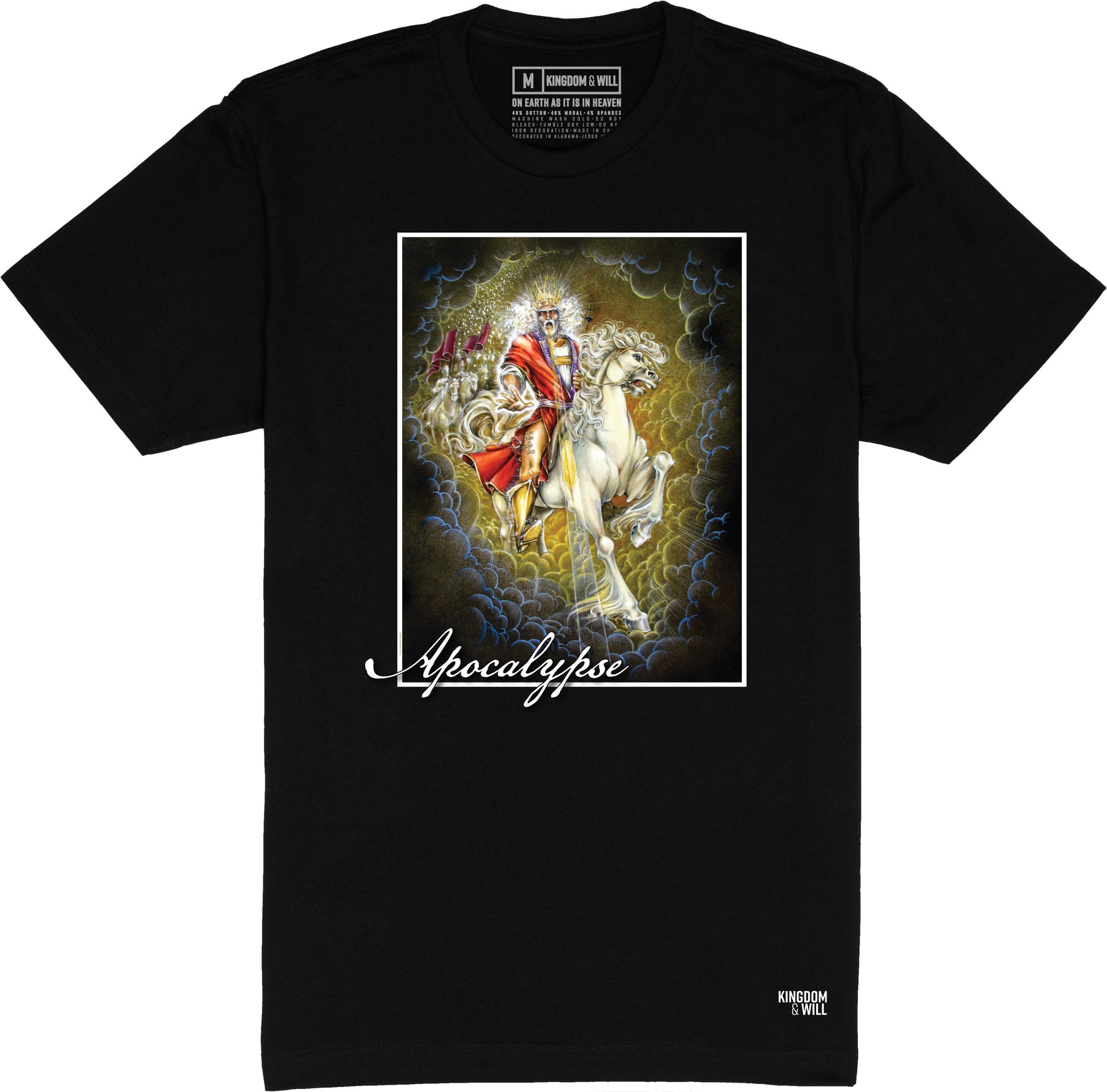 Apocalypse T-Shirt (Black) – Kingdom & Will